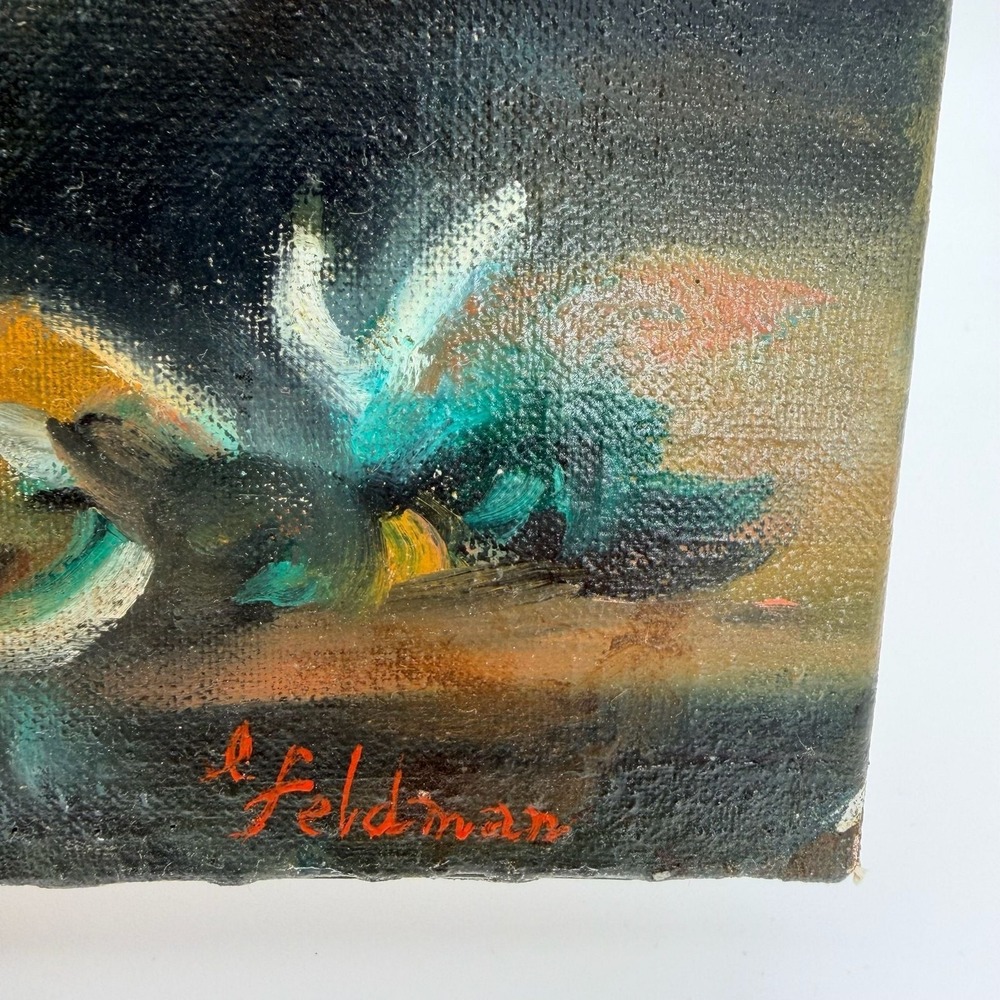Art | Still Life Oil Painting With Turkish Coffee Pot And Garlic ...